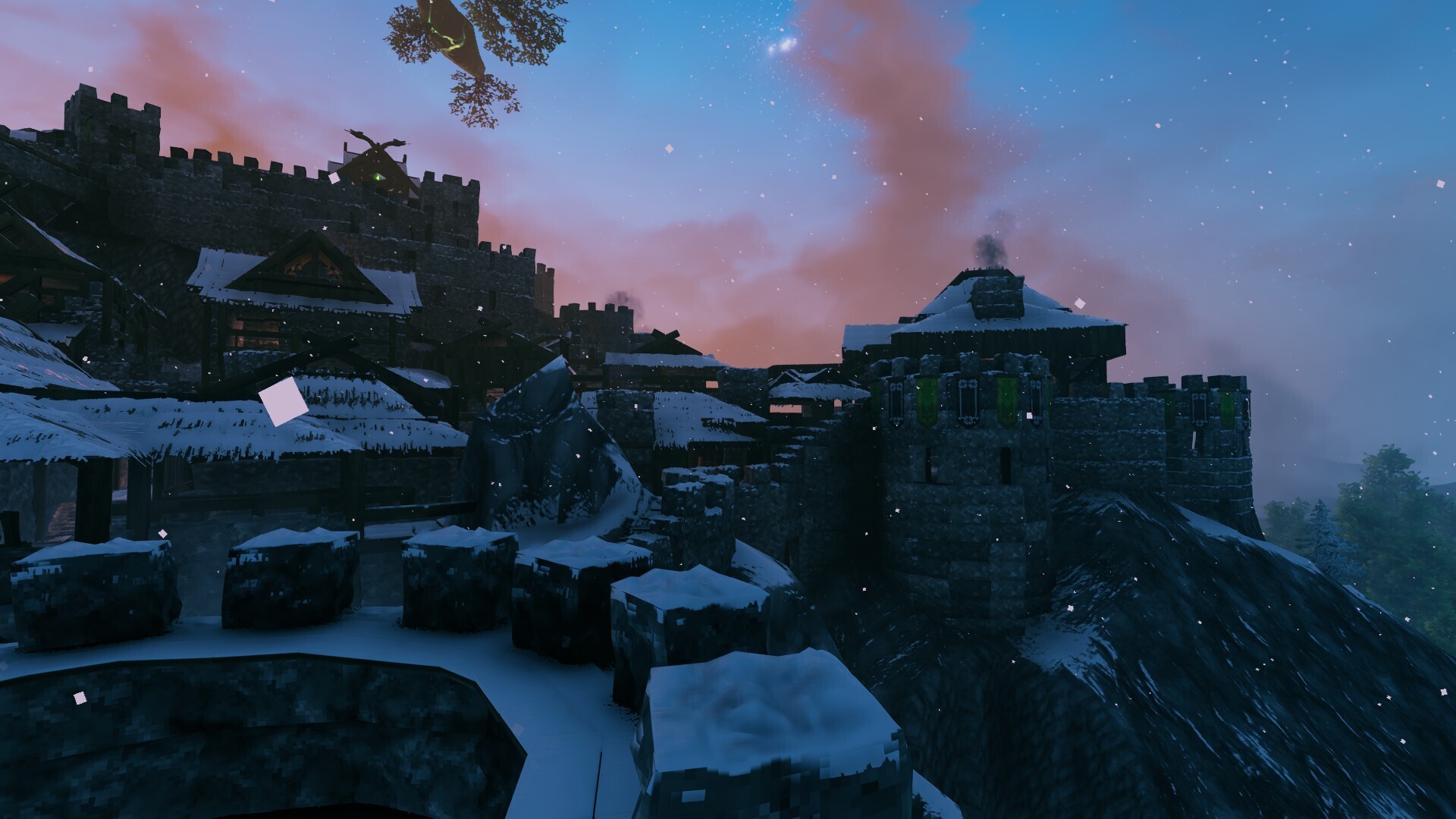 Dún Draken Valheim Build