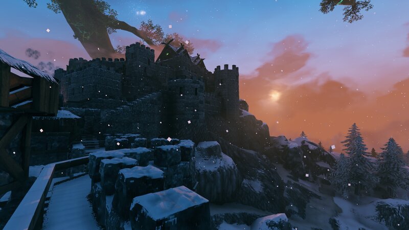 Dún Draken Valheim Build