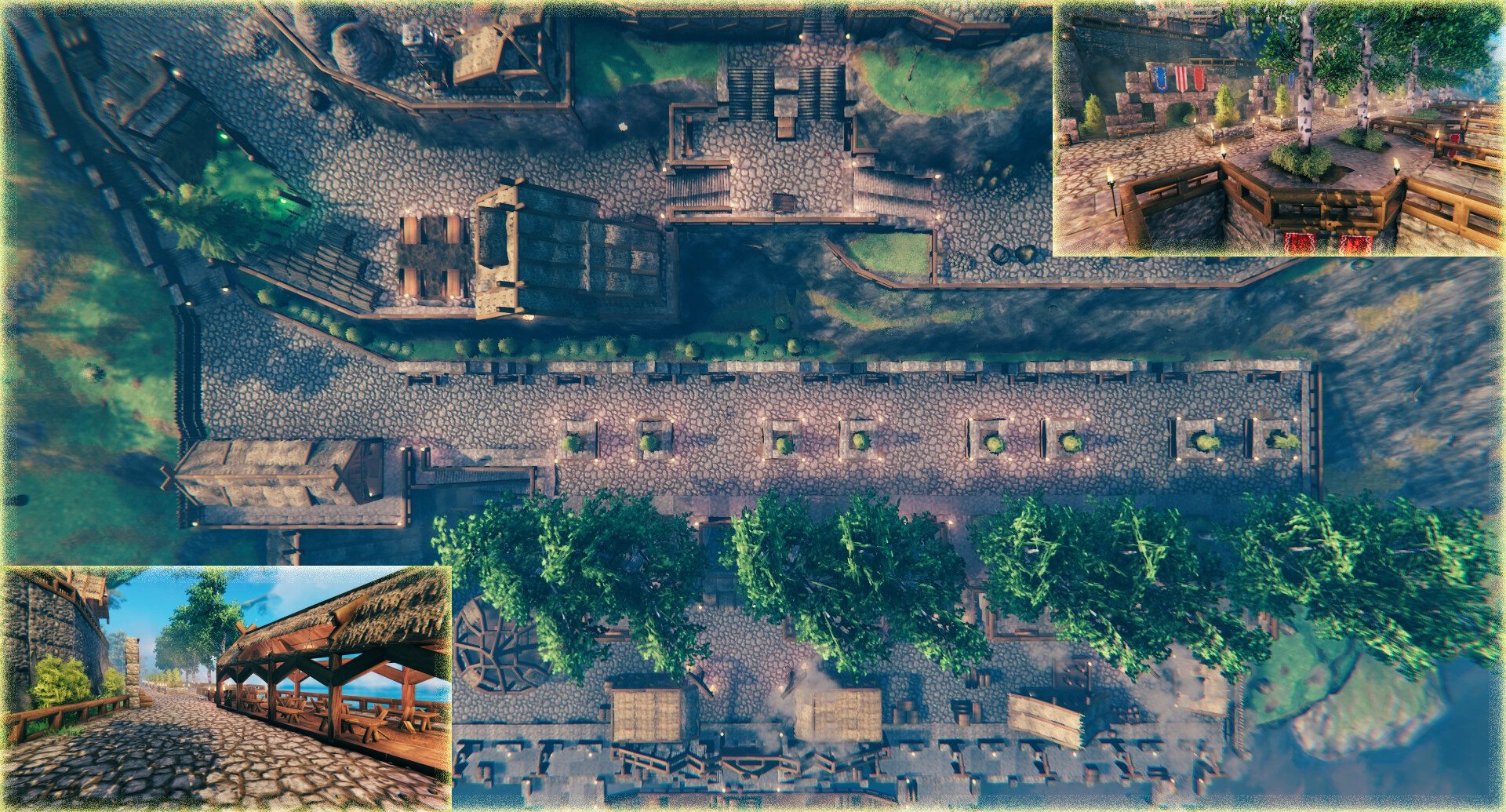 Hillside Harbor - Contest Entry Build Valheim Build