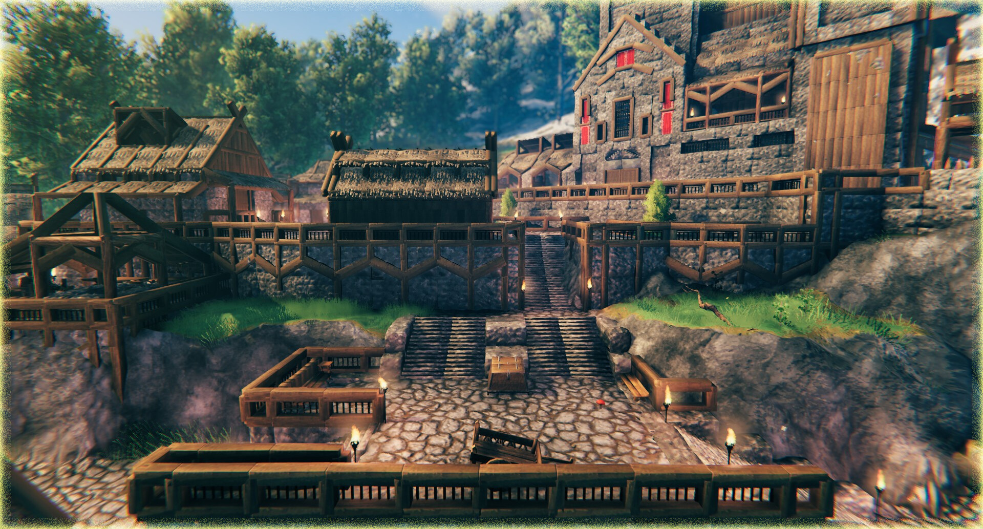 Hillside Harbor - Contest Entry Build Valheim Build