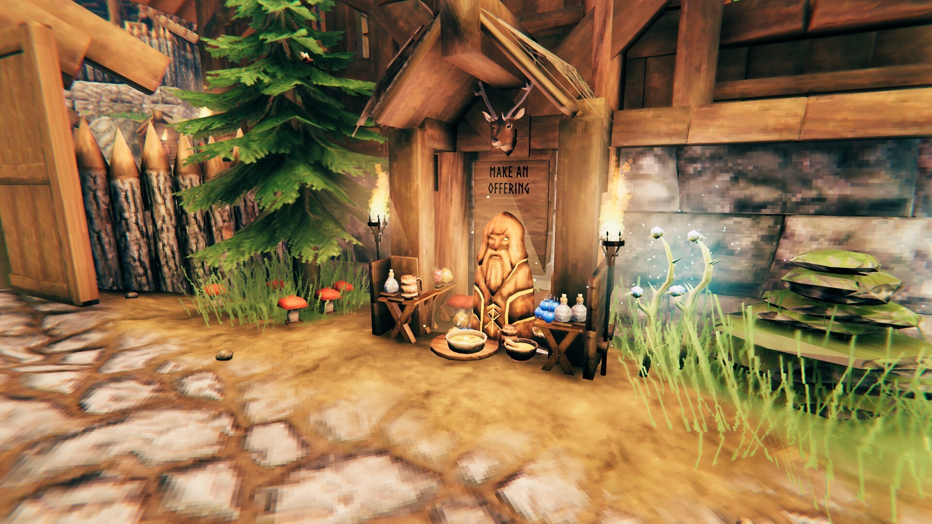 Great Hall in Meadows (Contest Entry) Valheim Build