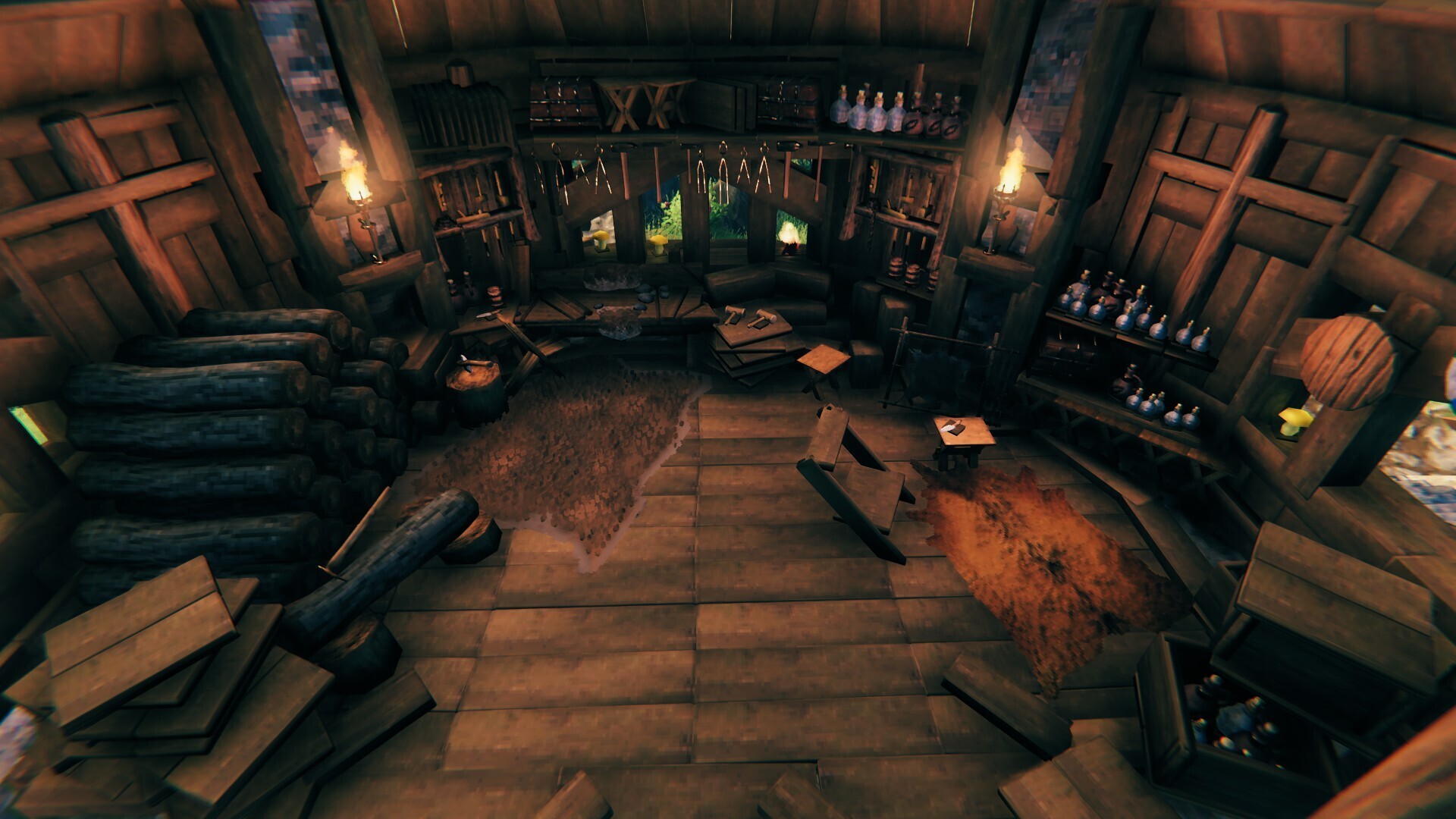 Great Hall in Meadows (Contest Entry) Valheim Build