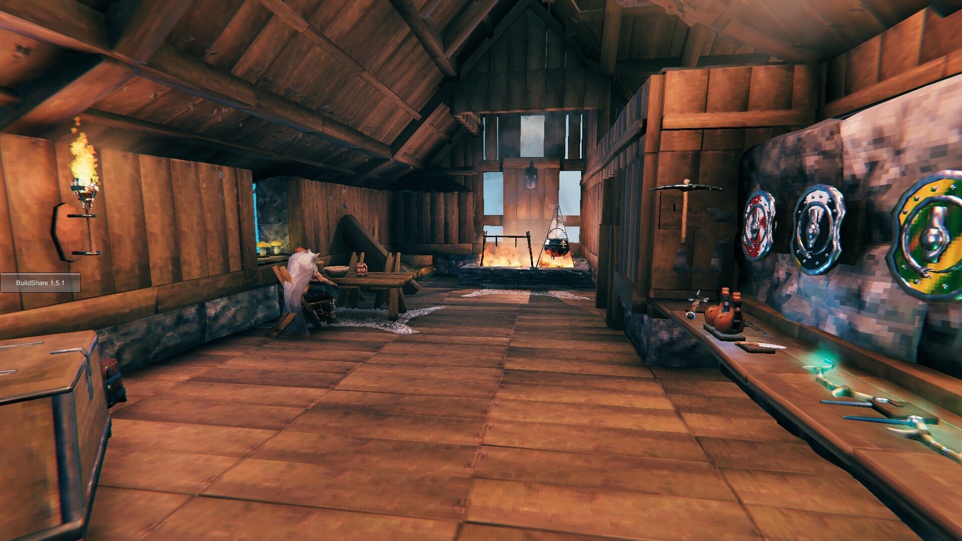 Lin's Cute little Blacksmith vbuild. Valheim Build