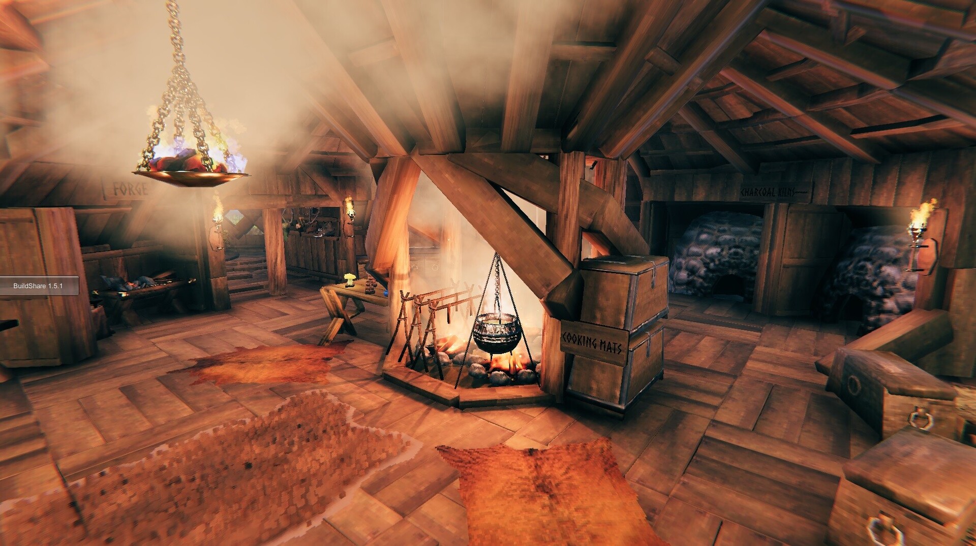 Lin's Survival farm-all purpose base vbuild Valheim Build