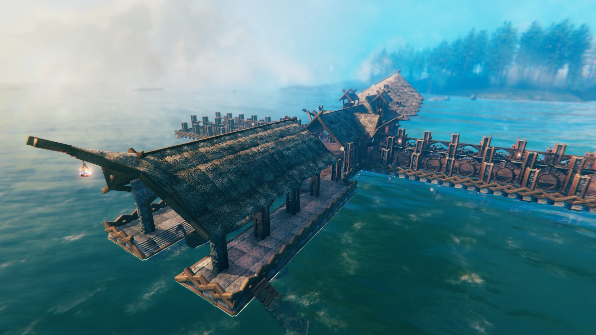 Ocean Villa Valheim Build