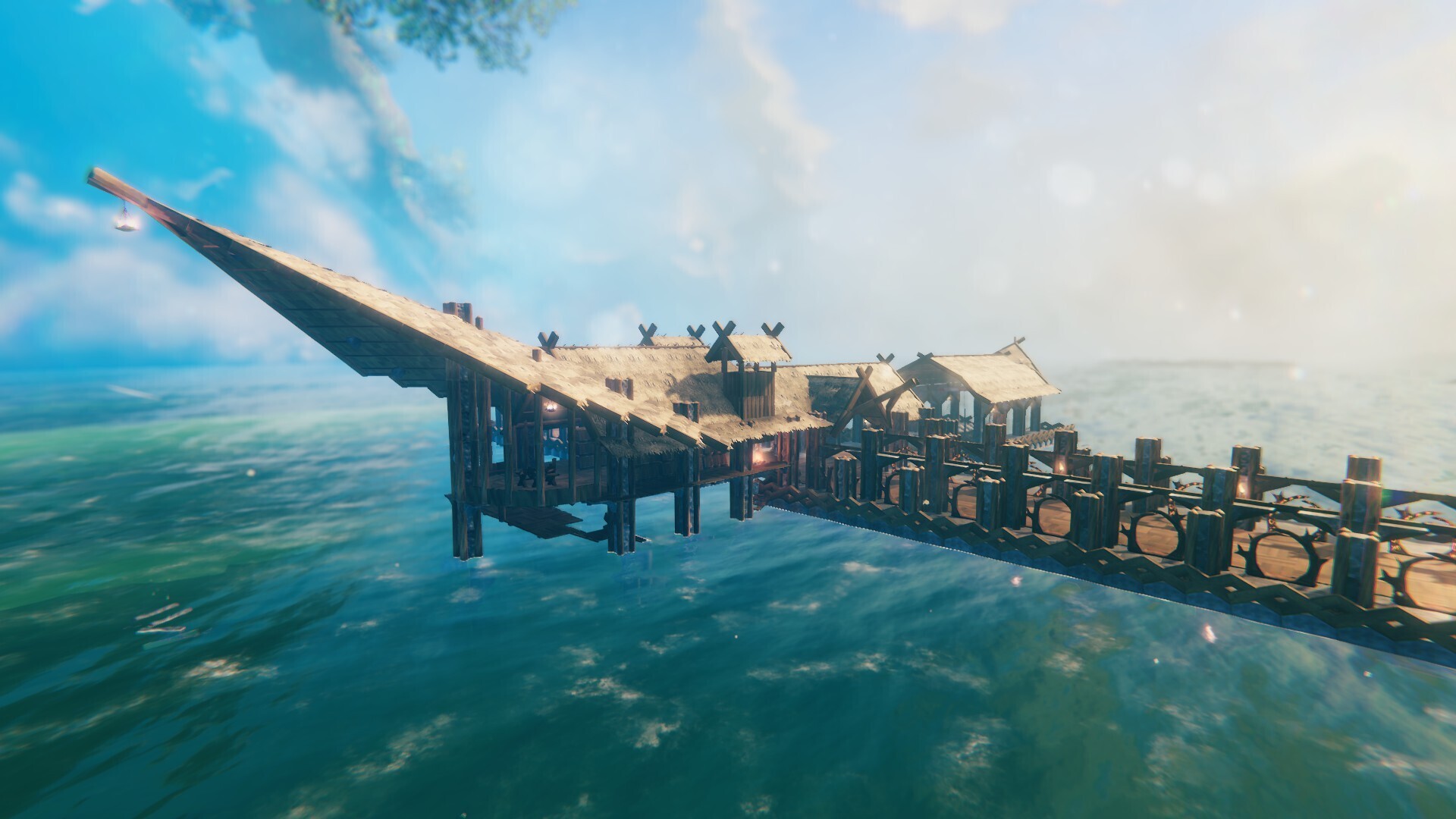 Ocean Villa Valheim Build