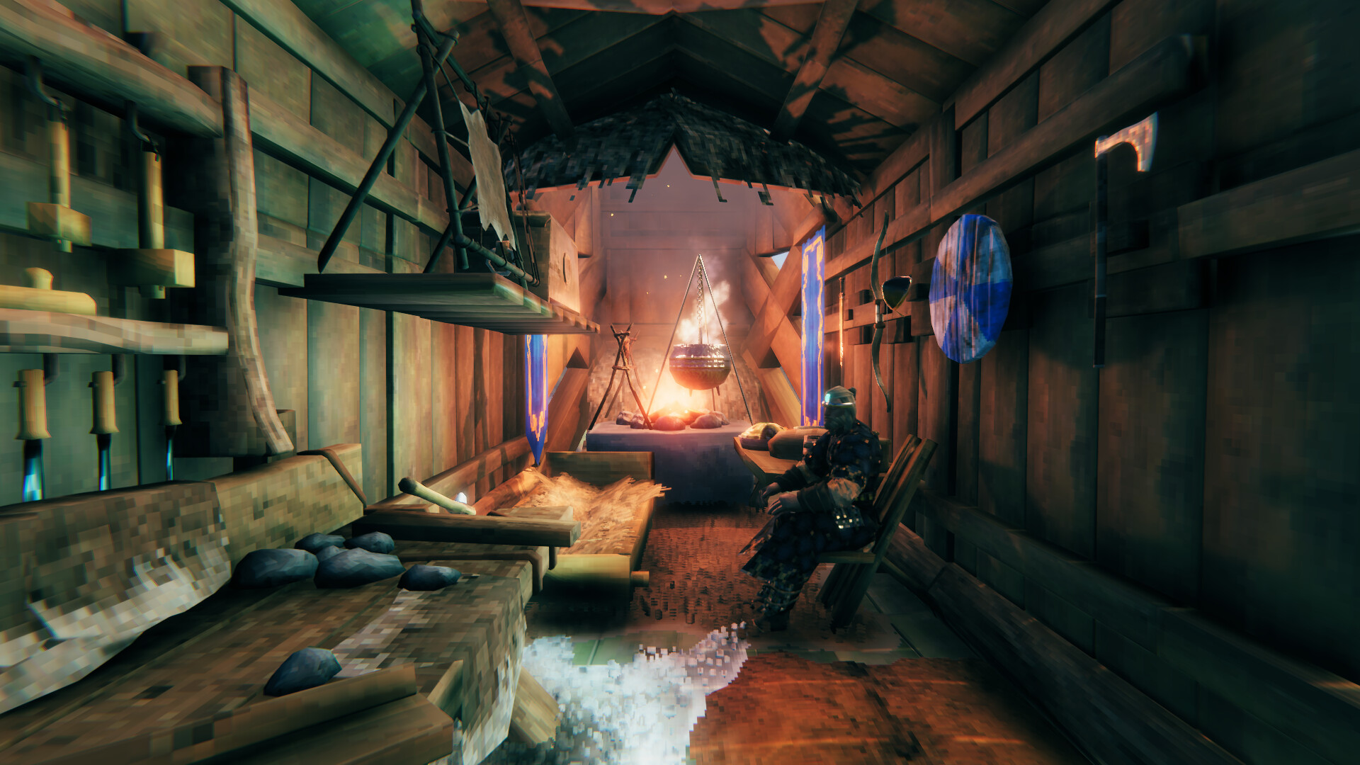 Eikthyr Lodge (Contest Entry) Valheim Build