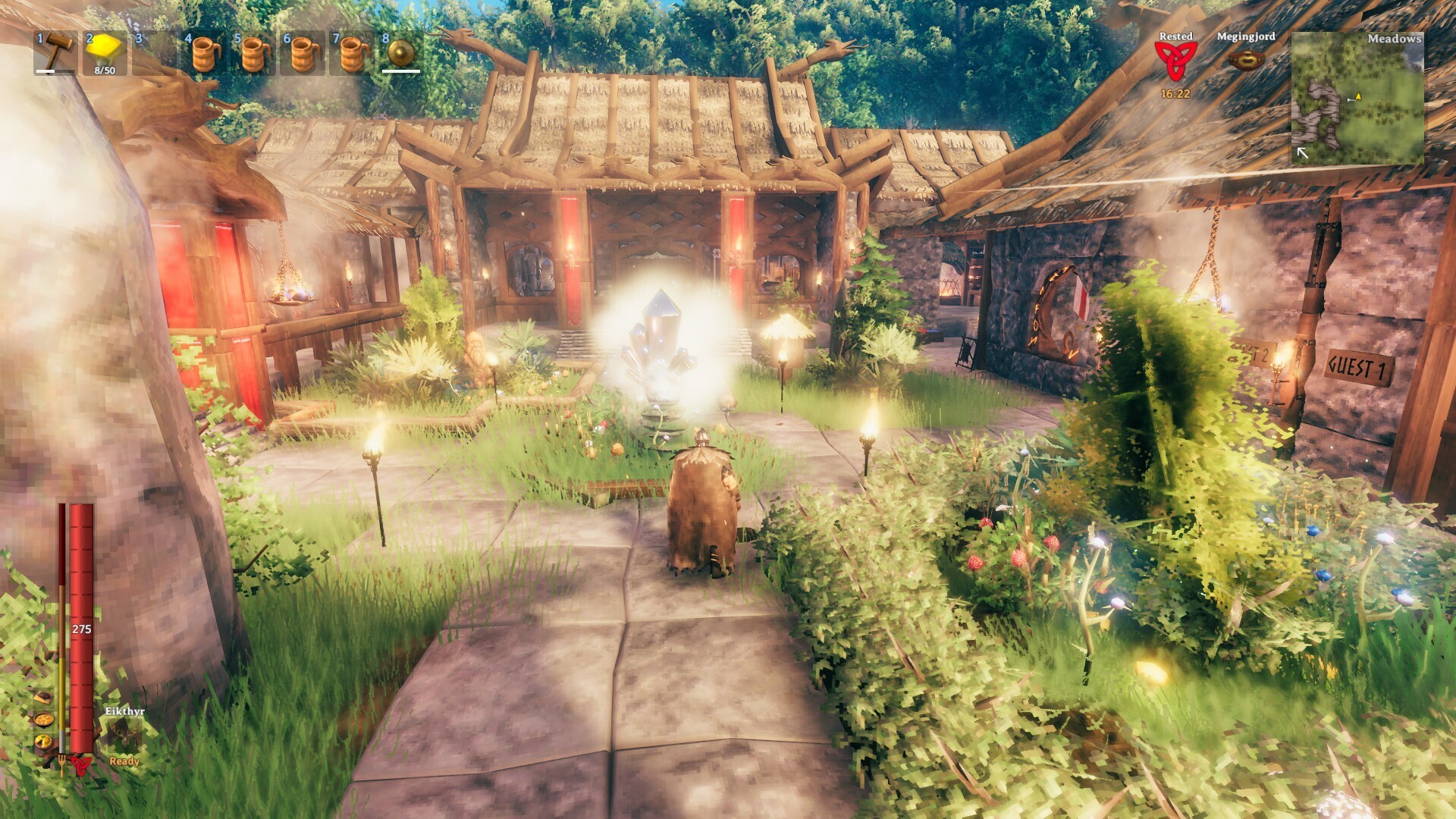 Chinese architecture - SiHeYuan Valheim Build