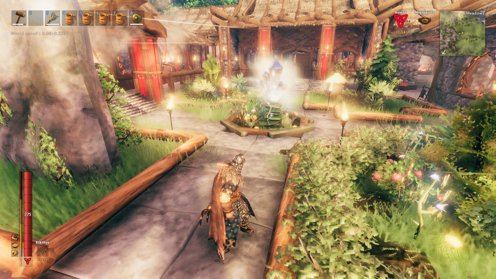 Chinese architecture - SiHeYuan Valheim Build