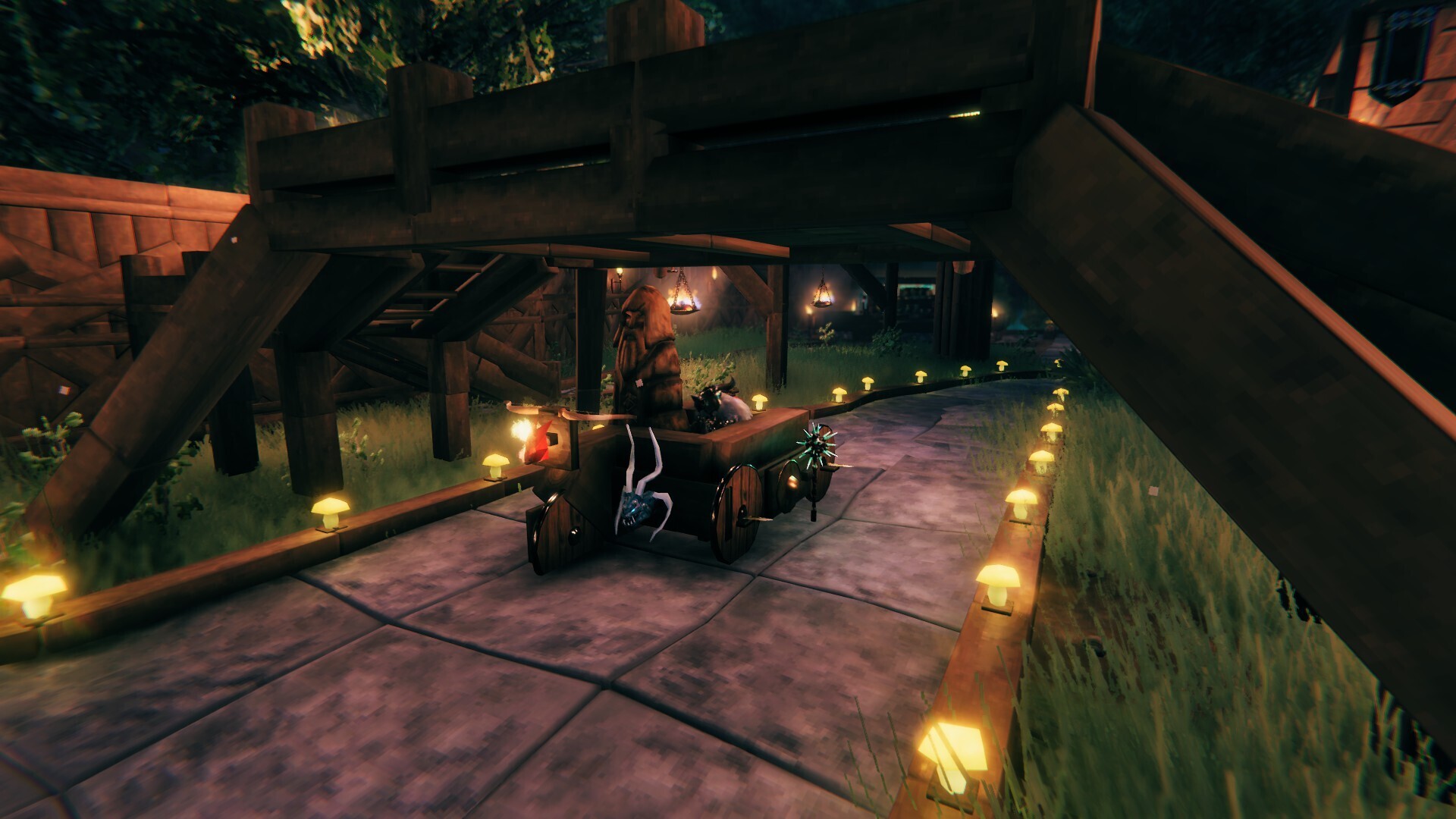 Welcome To Viking Biking! Valheim Build