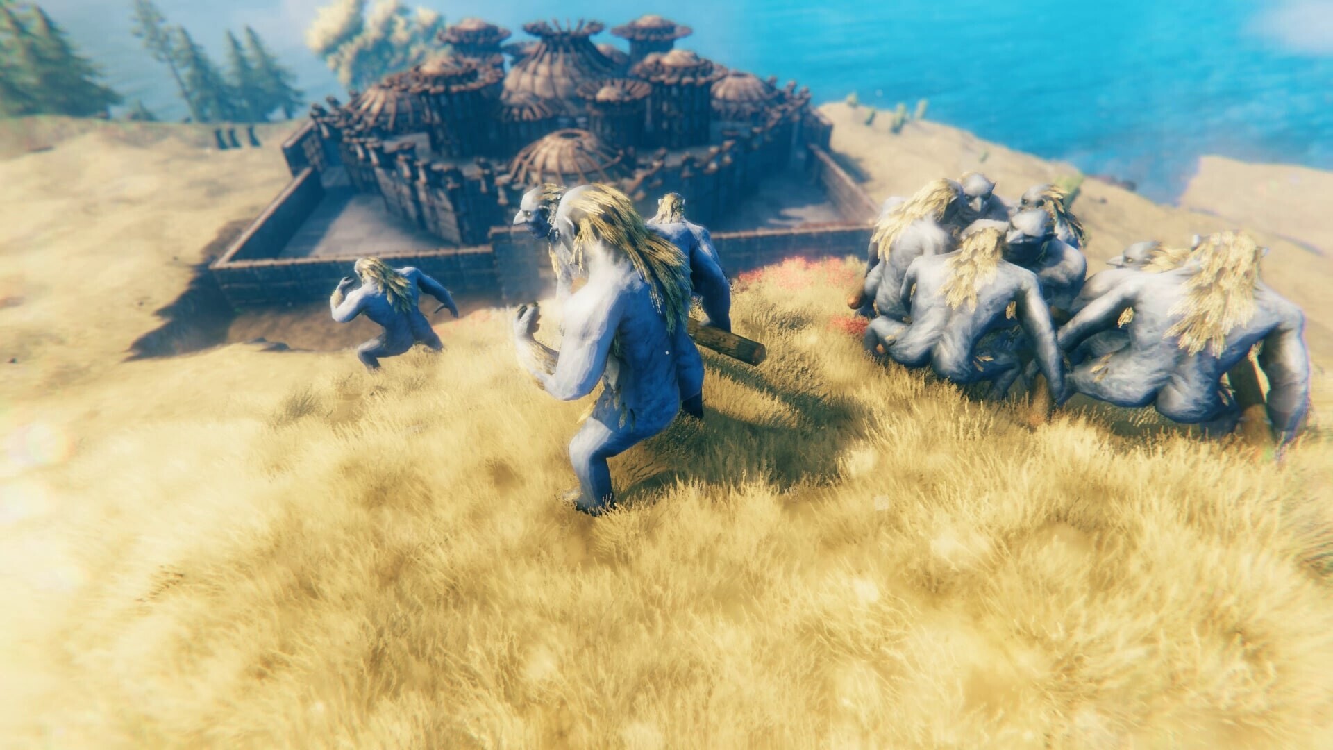 🌸Flower Temple🛕 Valheim Build