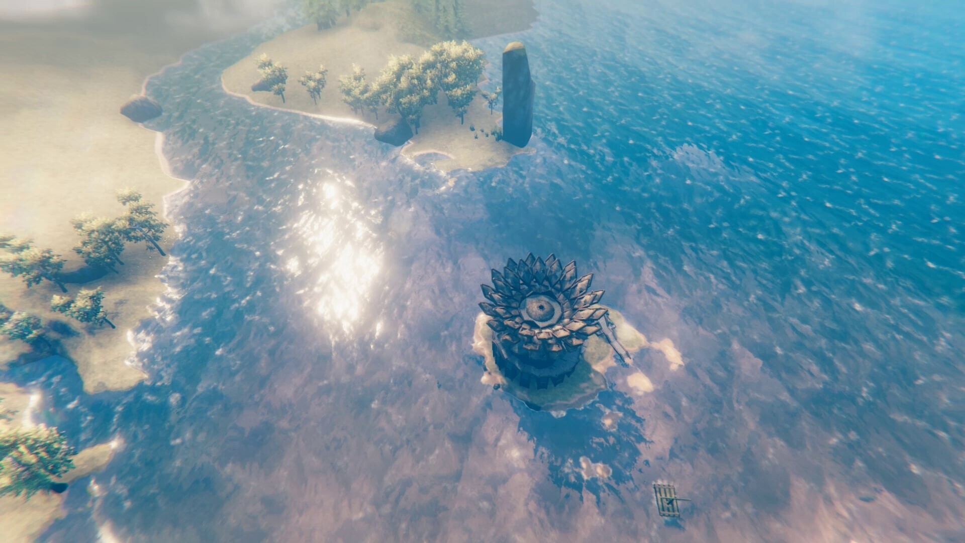 🌺The most beautiful flower in Valheim😍 Valheim Build