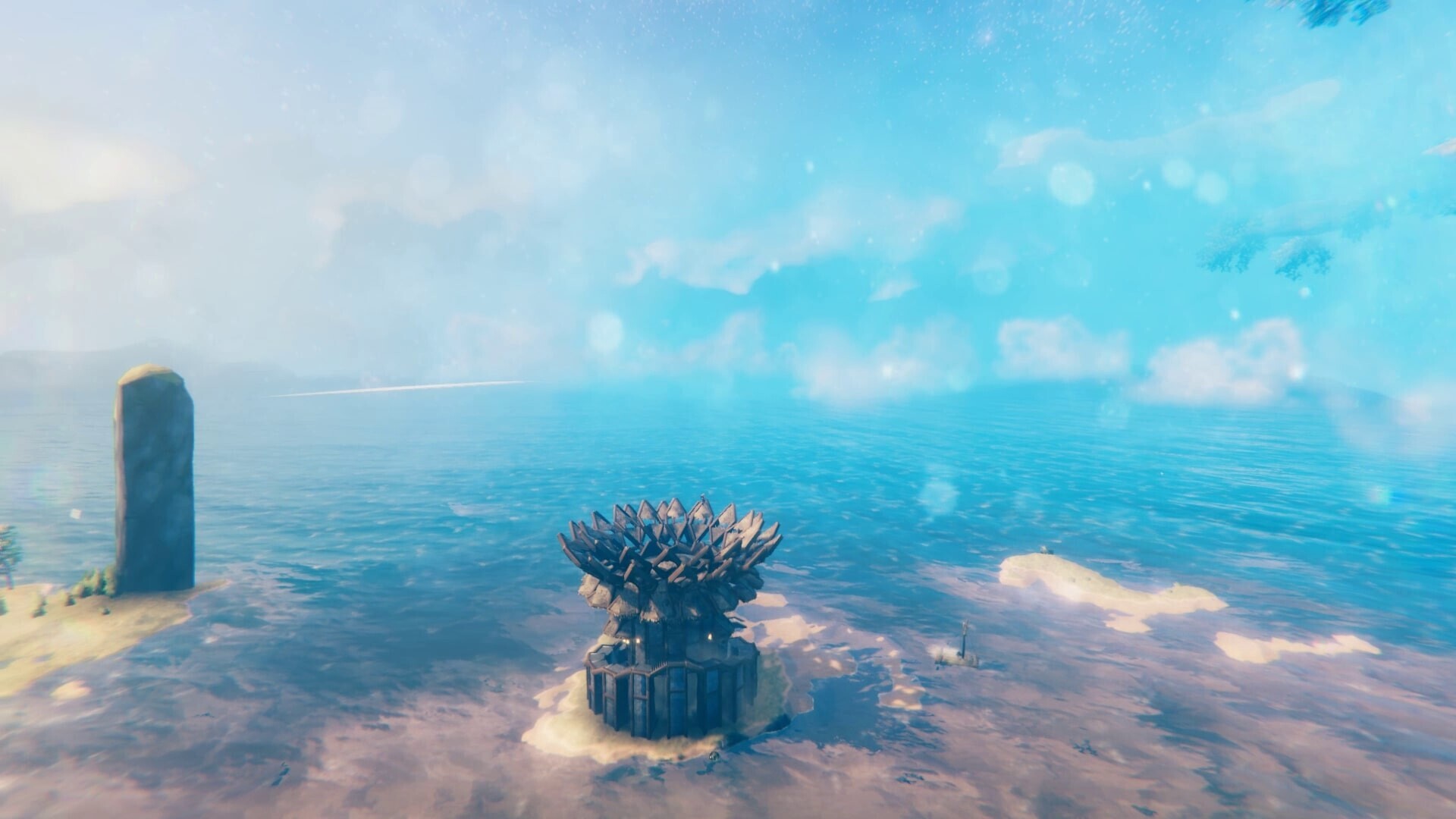 🌺The most beautiful flower in Valheim😍 Valheim Build