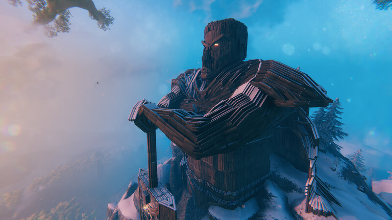 Statue of Guts from Berserk - A tribute to Kentaro Miura Valheim Build