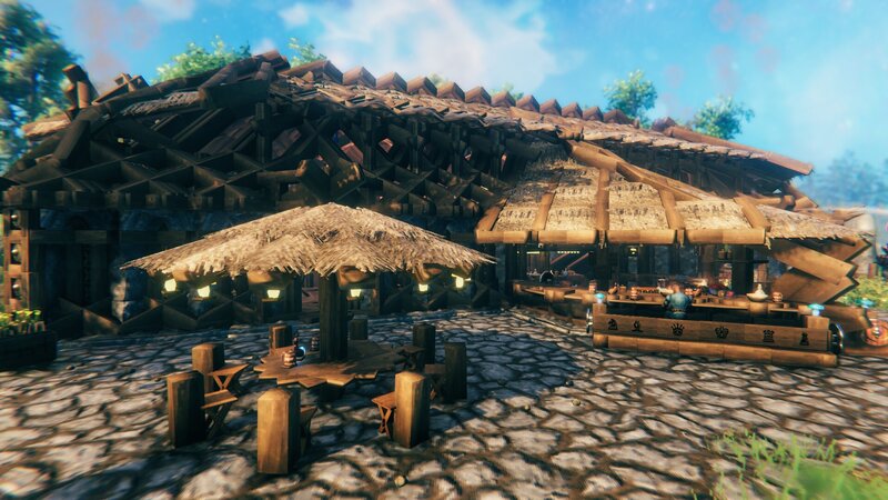 Dragon's End Tavern Valheim Build