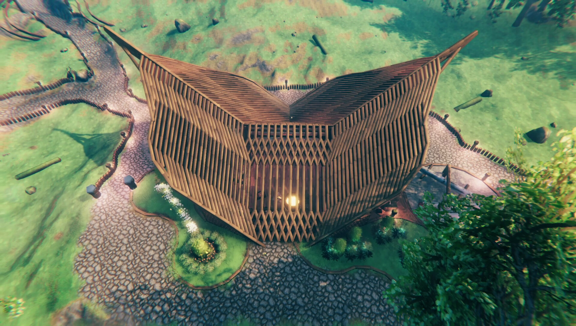 Viking Workshop - Open Concept Valheim Build