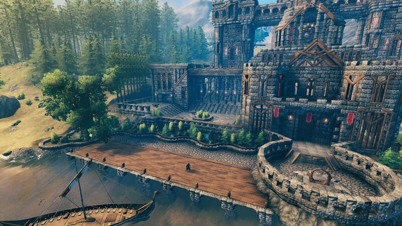 The Crow Hall Valheim Build