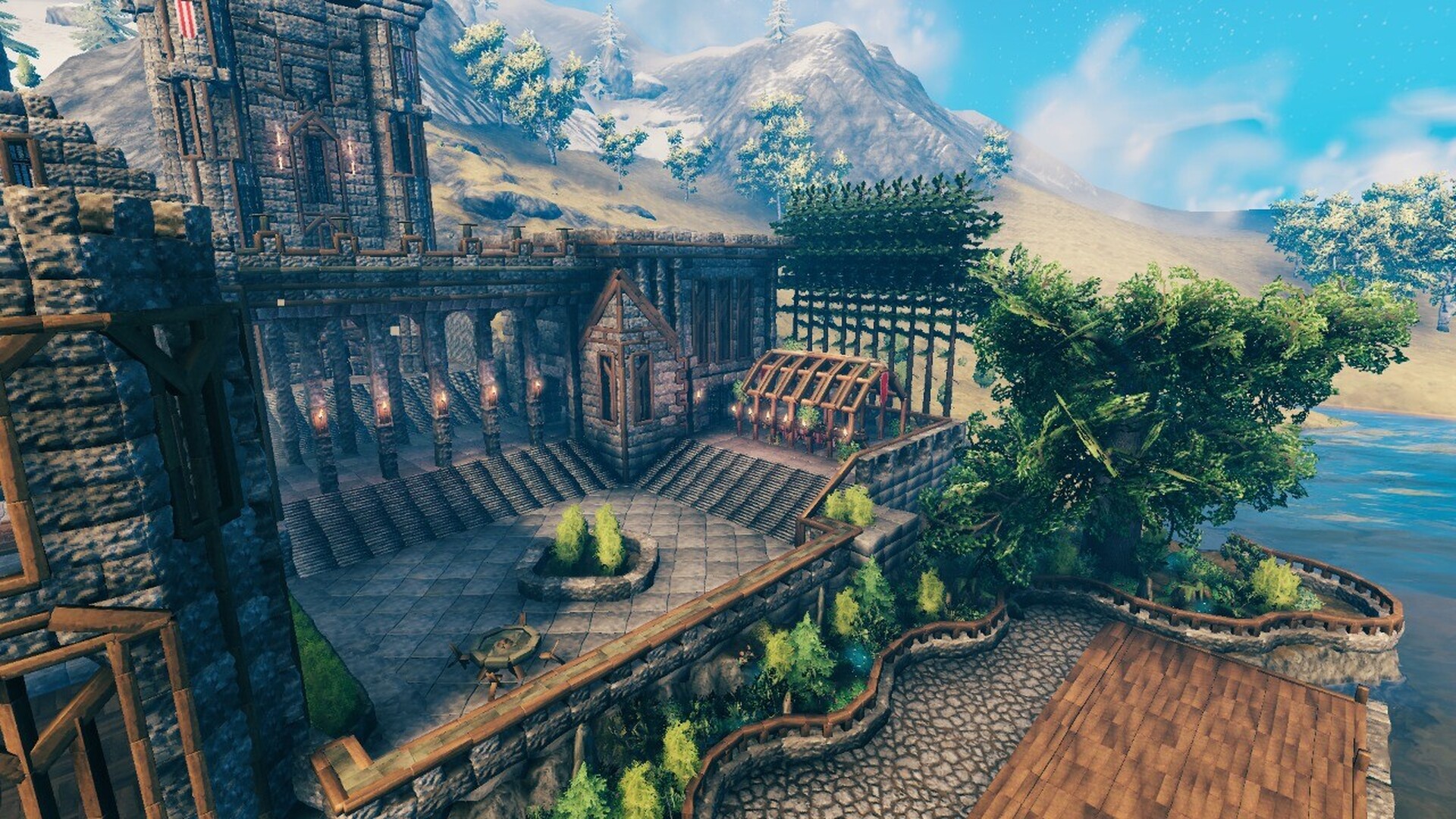 The Crow Hall Valheim Build