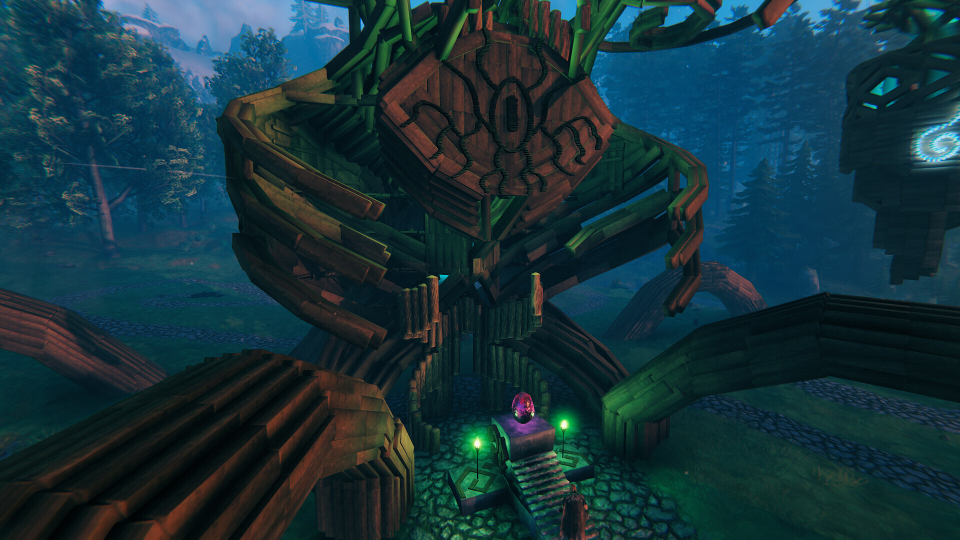 Altar of an Eldritch deity (contest entry) Valheim Build