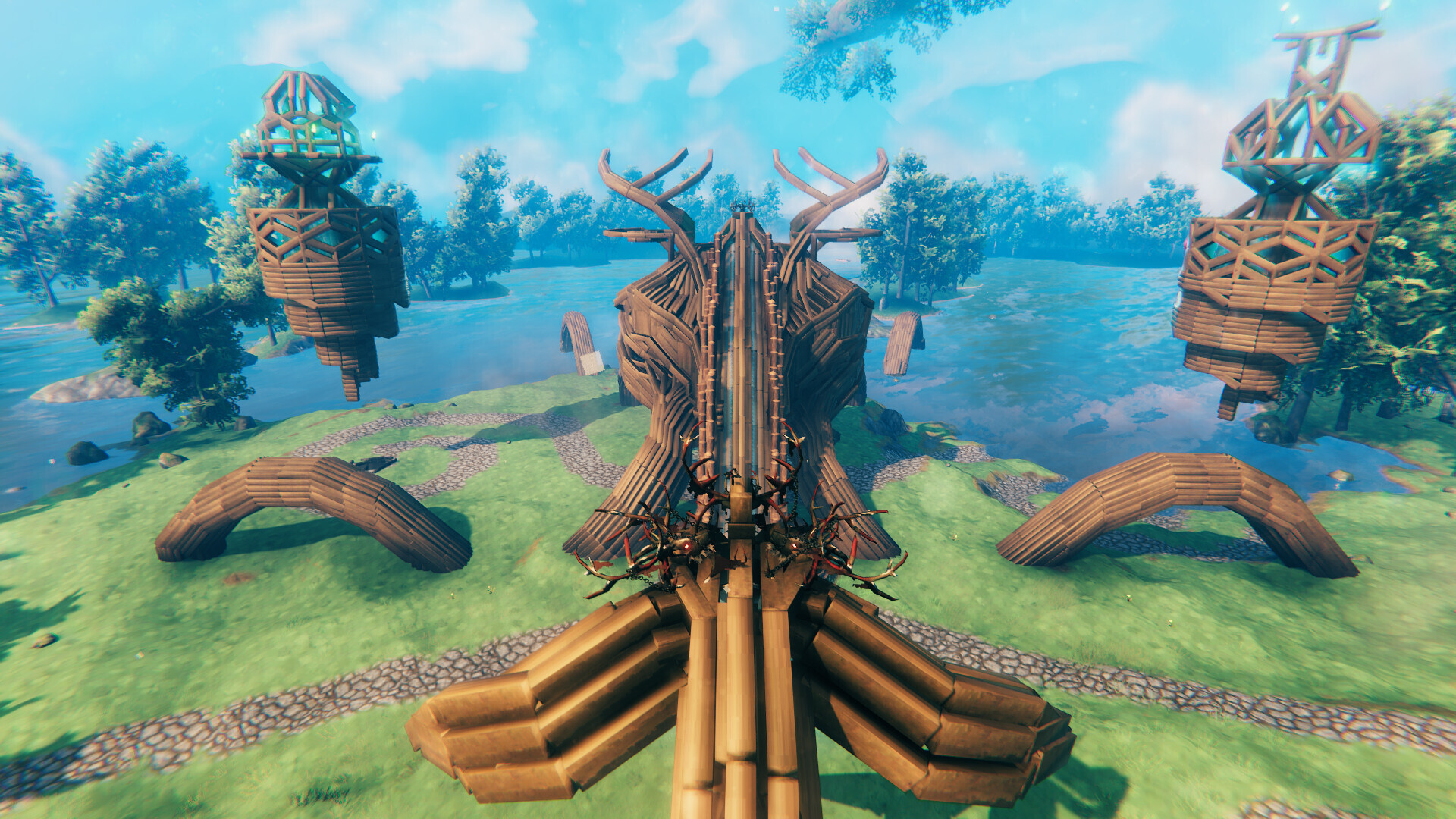 Altar of an Eldritch deity (contest entry) Valheim Build