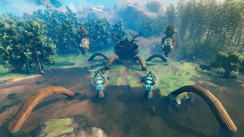 Altar of an Eldritch deity (contest entry) Valheim Build