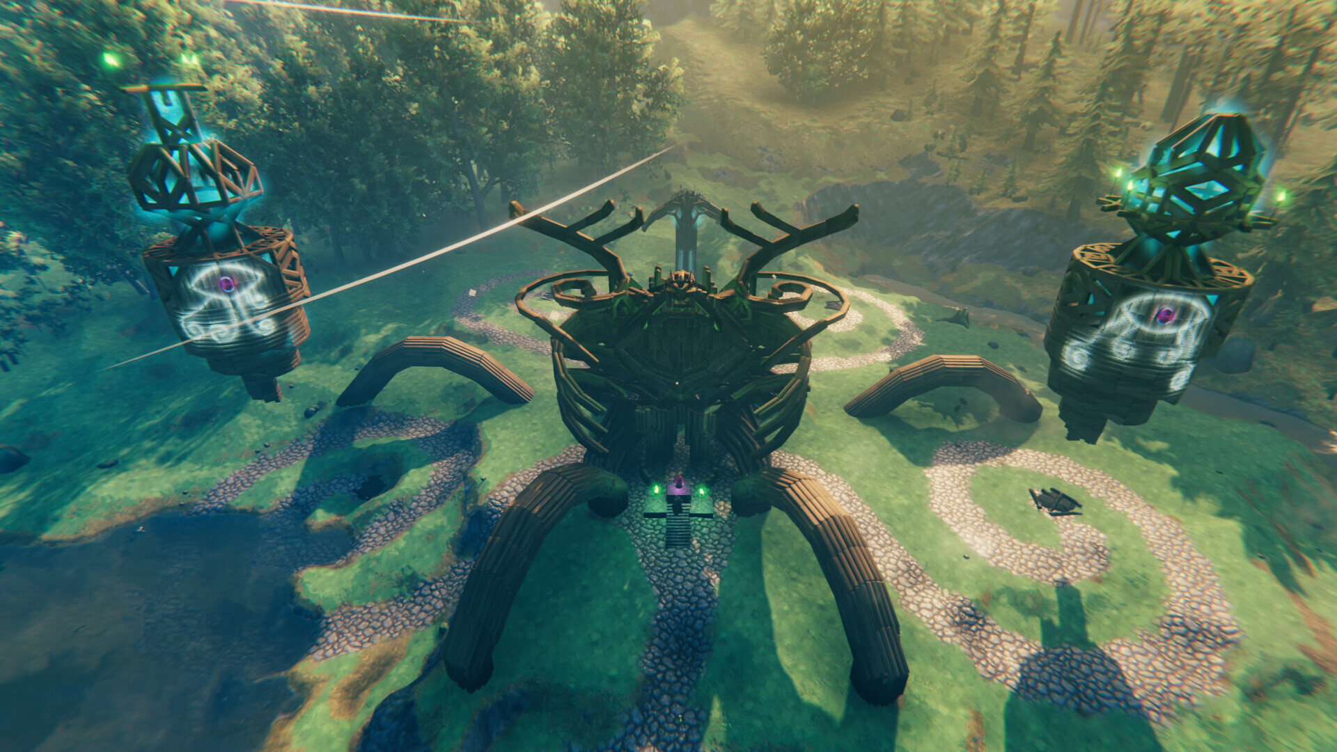 Altar of an Eldritch deity (contest entry) Valheim Build