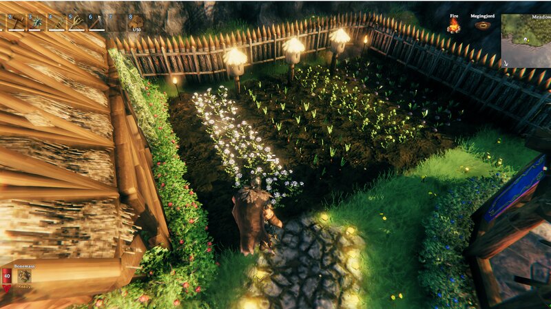 Abandoned original base gets a glow-up Valheim Build