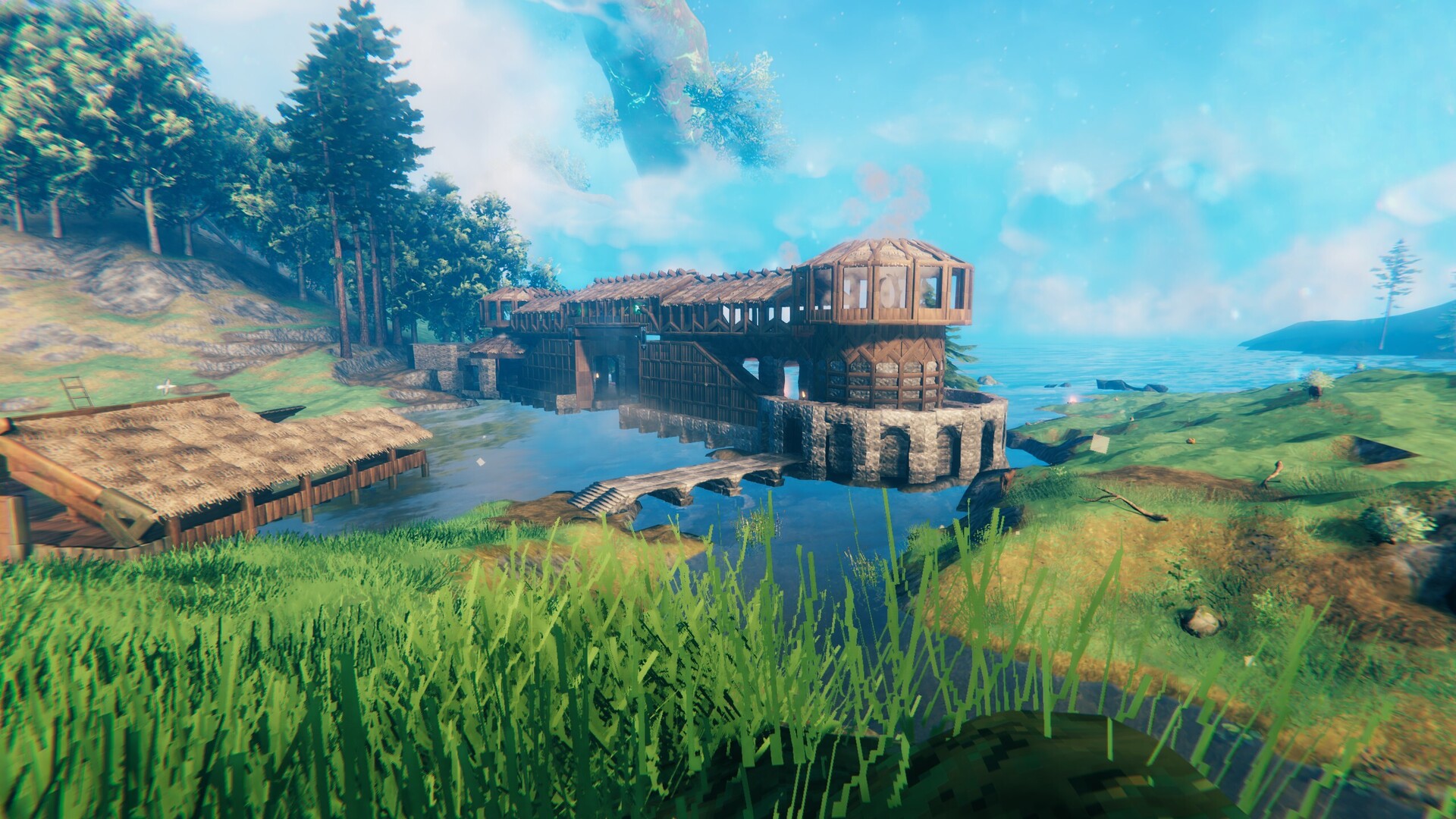 River Mouth Base Valheim Build