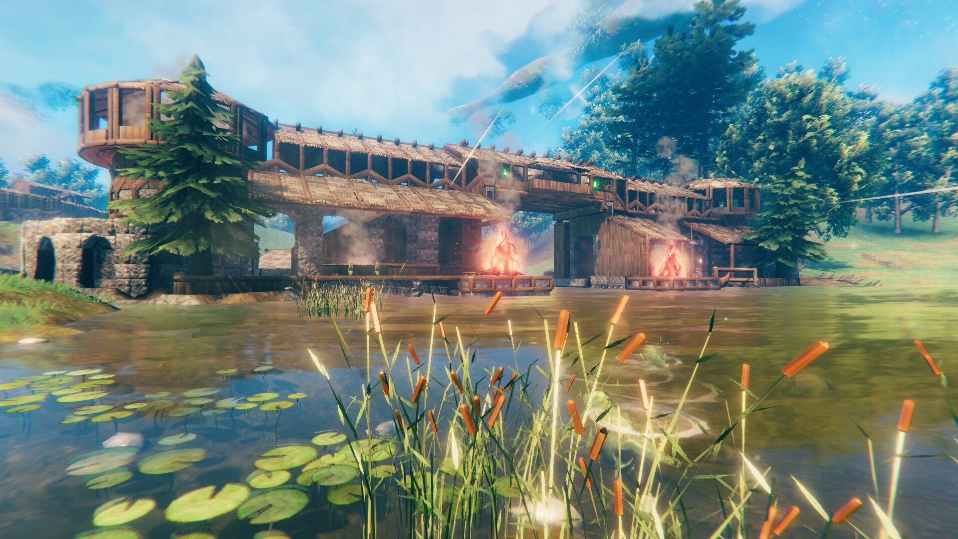 River Mouth Base Valheim Build