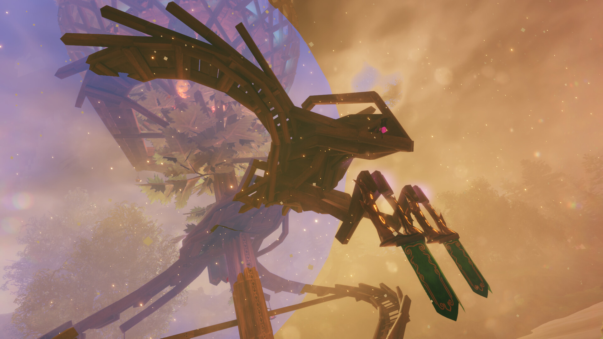 Shamanic Portal Hub tower - No mods/console Valheim Build