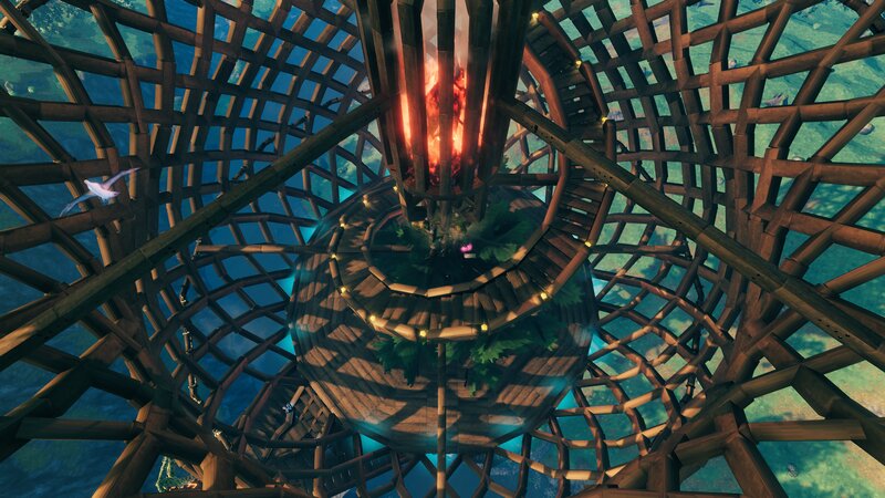 Shamanic Portal Hub tower - No mods/console Valheim Build