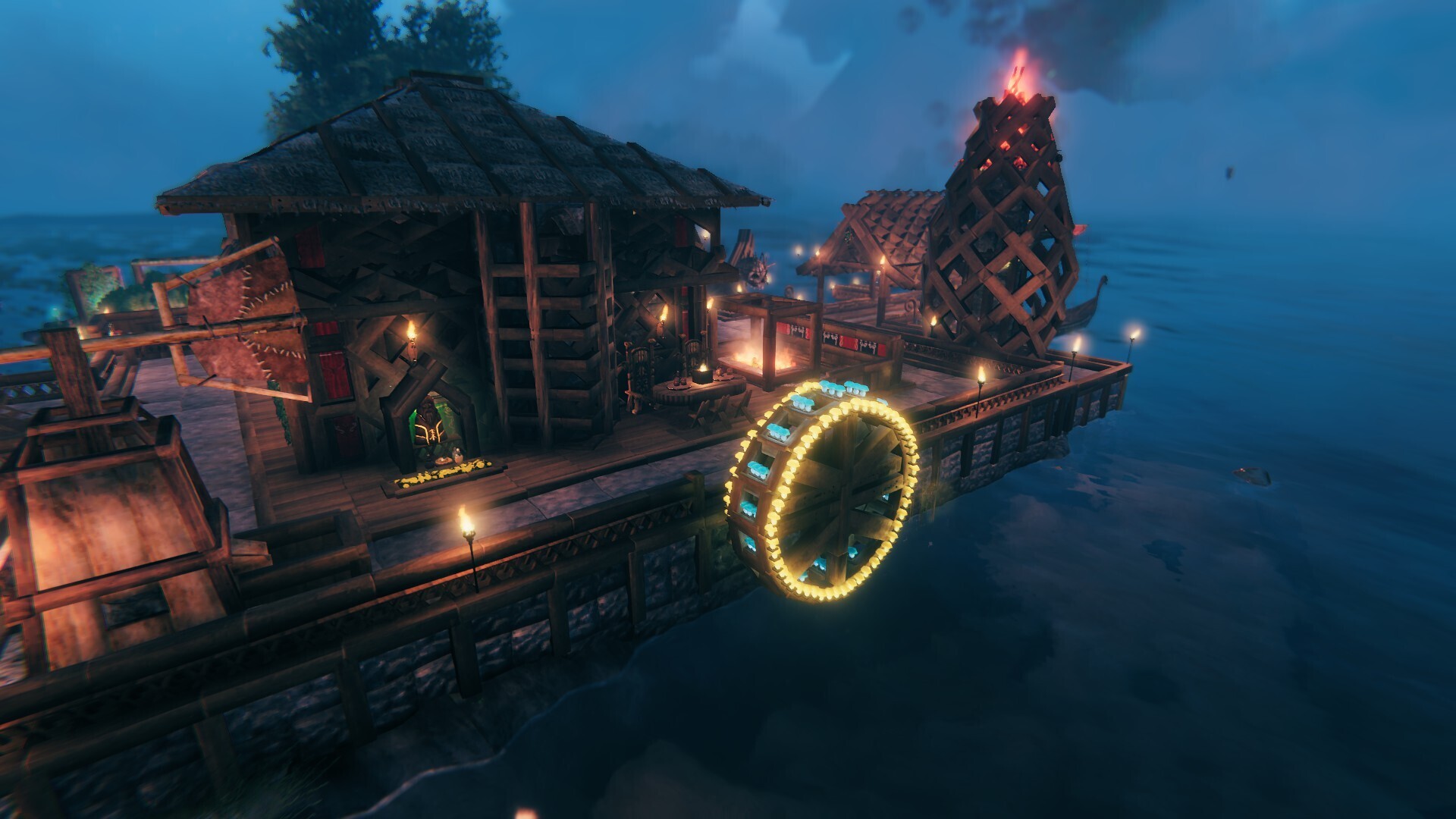 An Island In The Sun Valheim Build