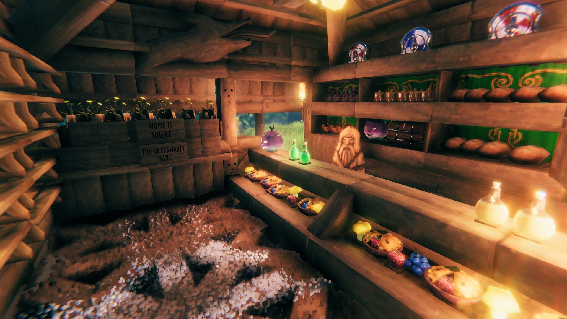 A little Bakery Valheim Build