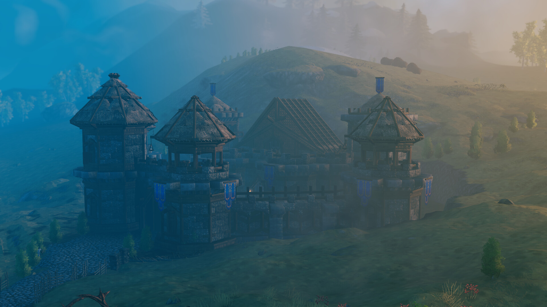 Castle FInal part Valheim Build