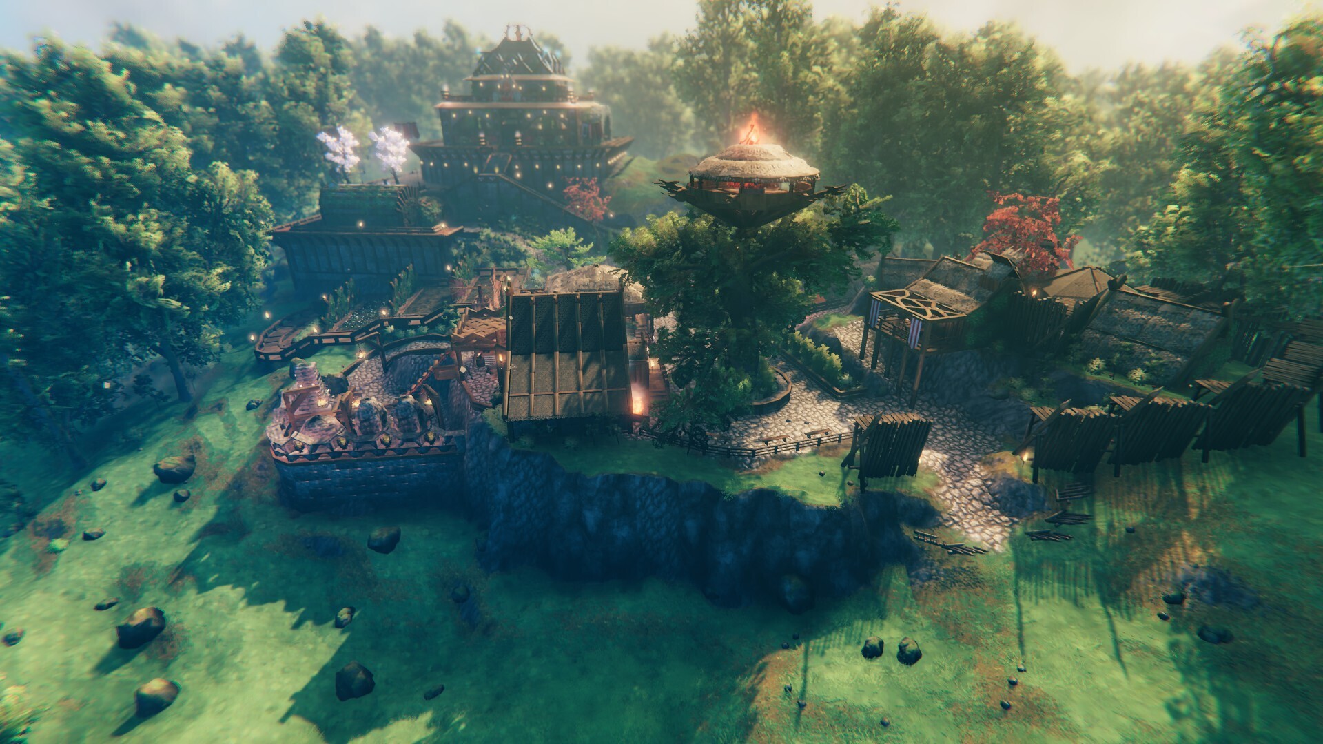 Tombstone Temple Valheim Build