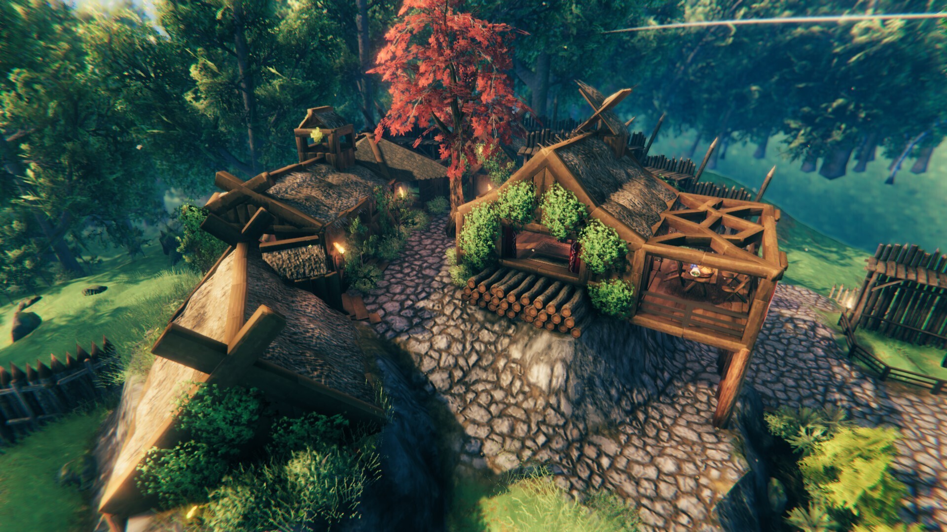 Tombstone Temple Valheim Build