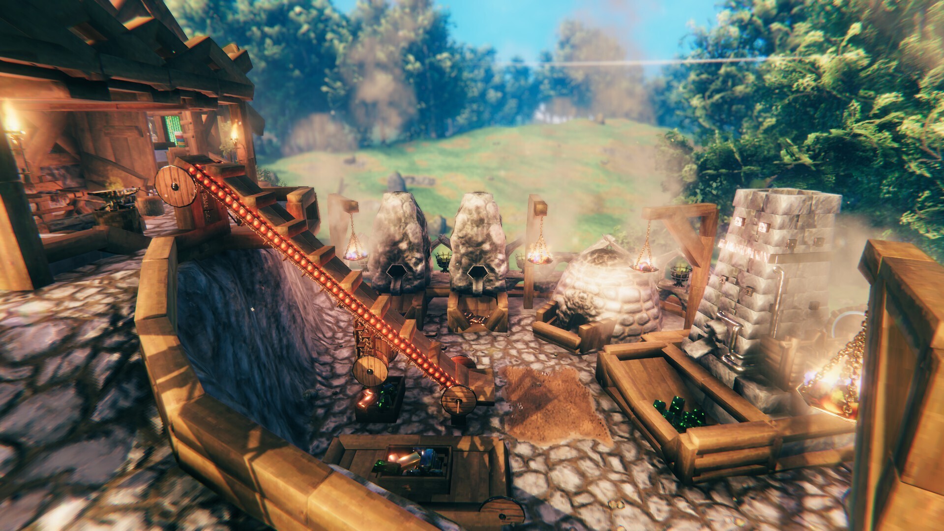 Tombstone Temple Valheim Build