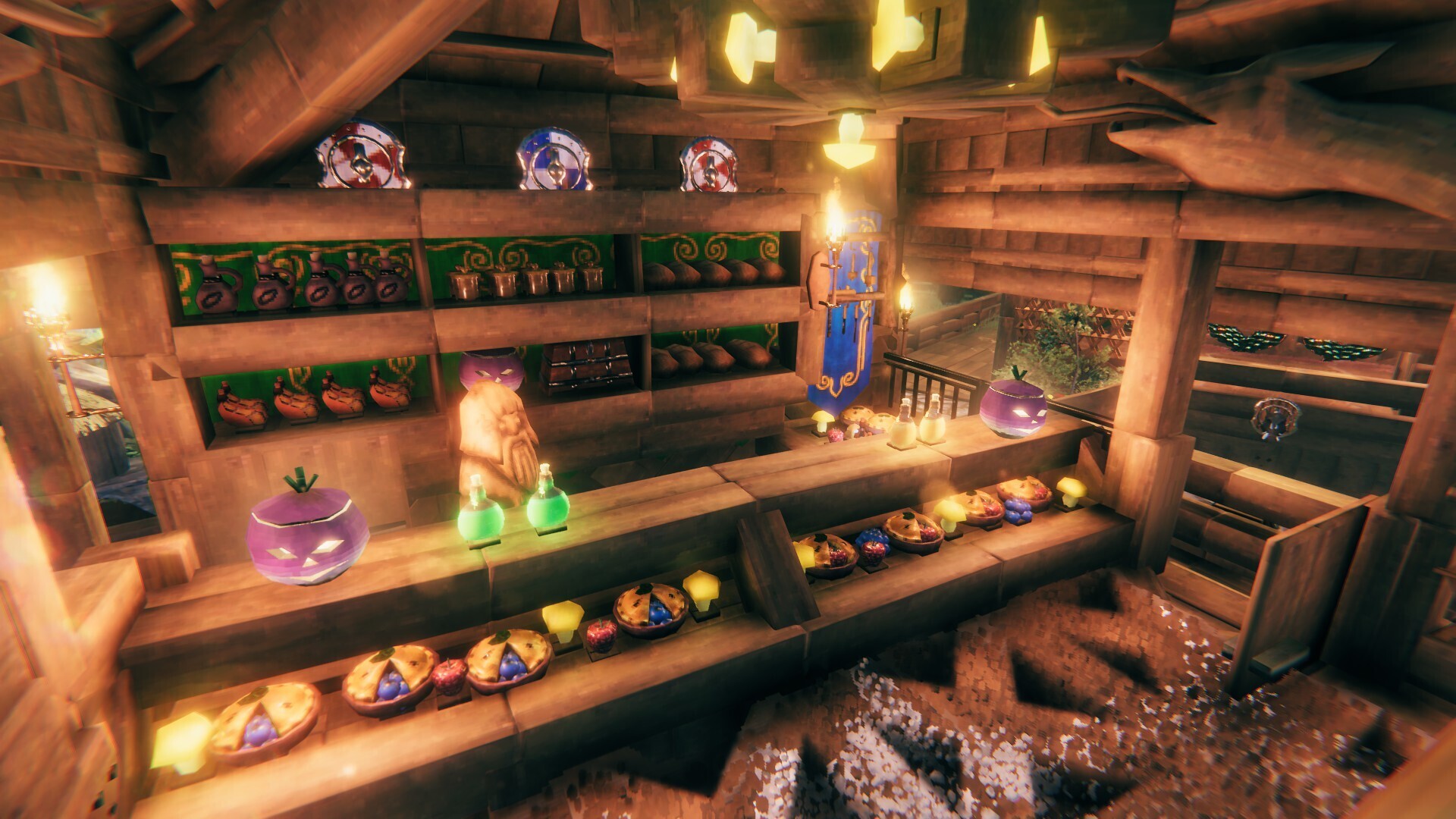 Tombstone Temple Valheim Build