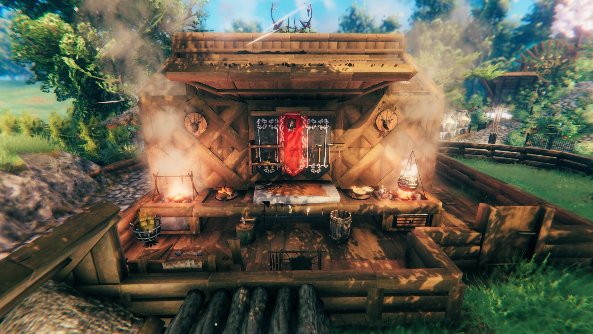 Tombstone Temple Valheim Build