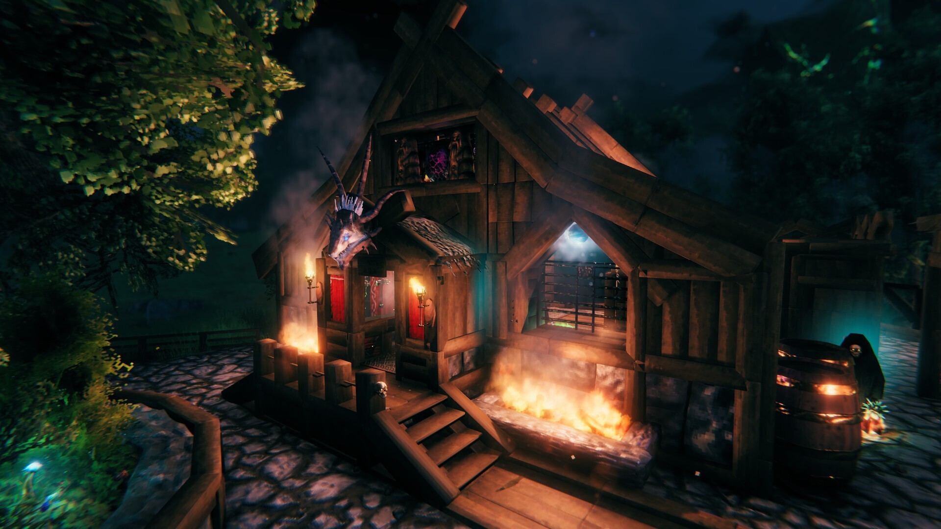 Tombstone Temple Valheim Build