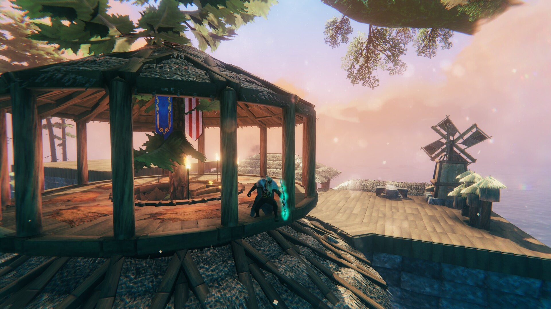 Seaside Manor (Solo/No cheats/No mods). Valheim Build