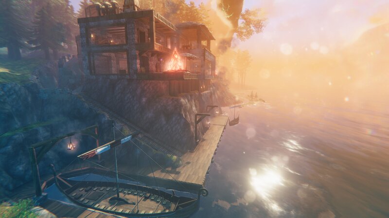 Seaside Manor (Solo/No cheats/No mods). Valheim Build