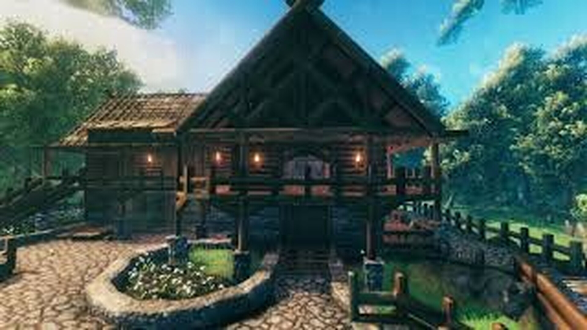 Valheim Hunting Lodge/Tavern Build Valheim Build