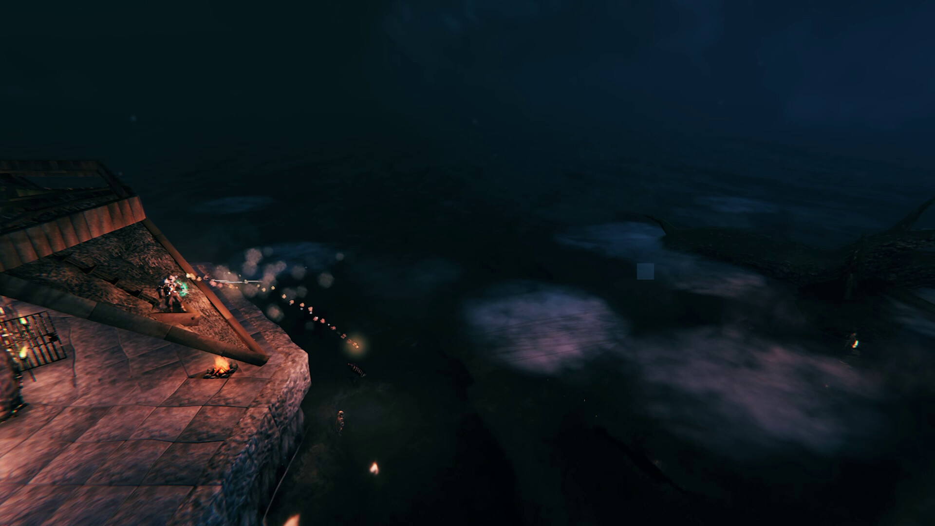 Swamp Fort Valheim Build