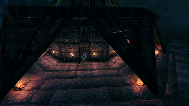 Swamp Fort Valheim Build