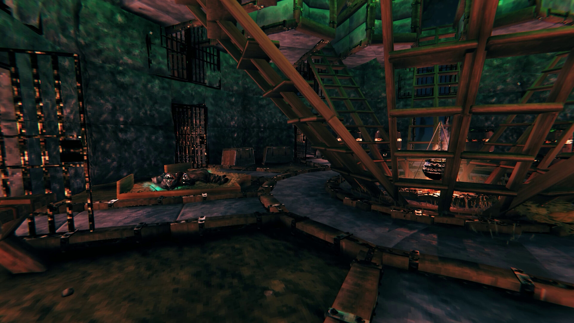 Swamp Fort Valheim Build