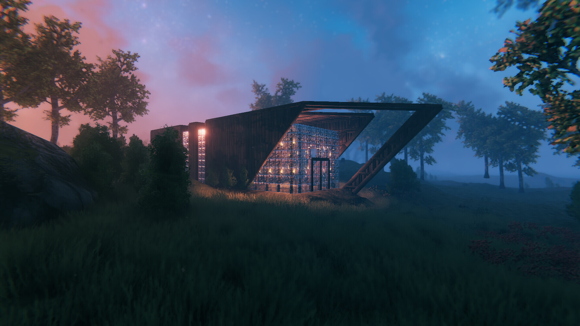 New Contemporary Structure Valheim Build