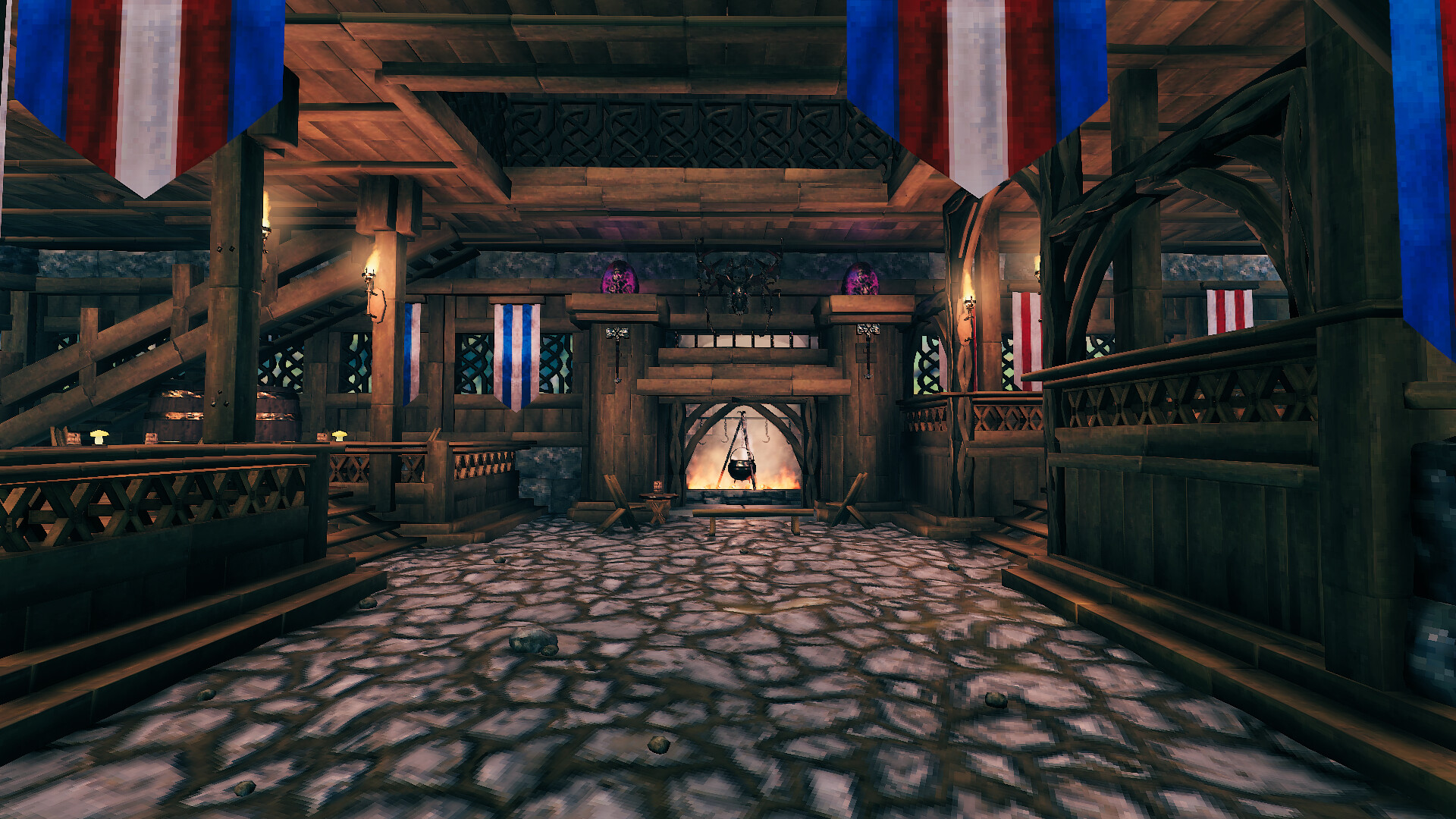 longhouse Valheim Build