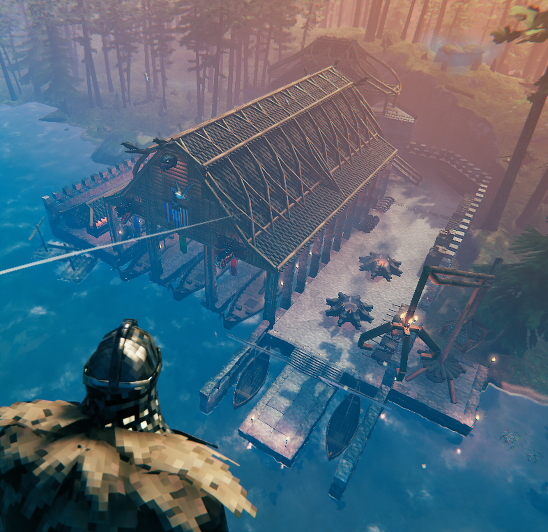 Black Forest Build Valheim Build
