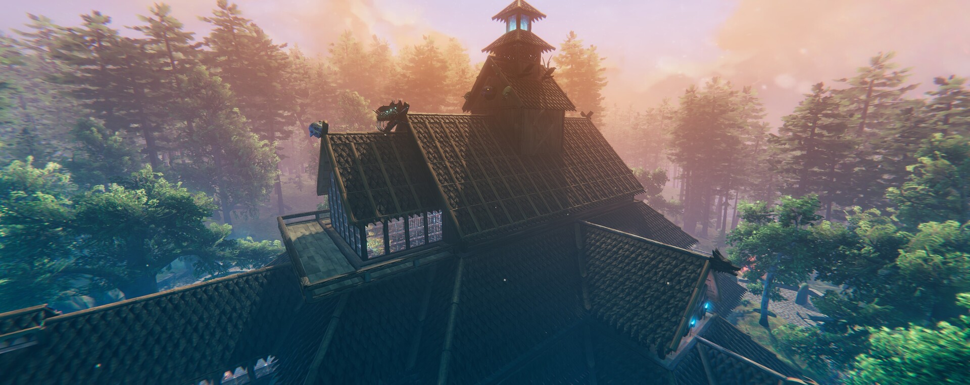 Odins Temple Valheim Build